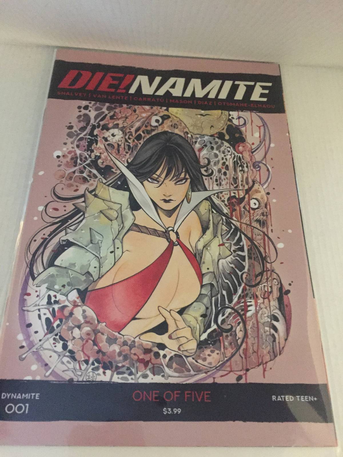 2022 Dynamite Comics Die!Namite Vampirella & Red Sonja Peach Momoko ...
