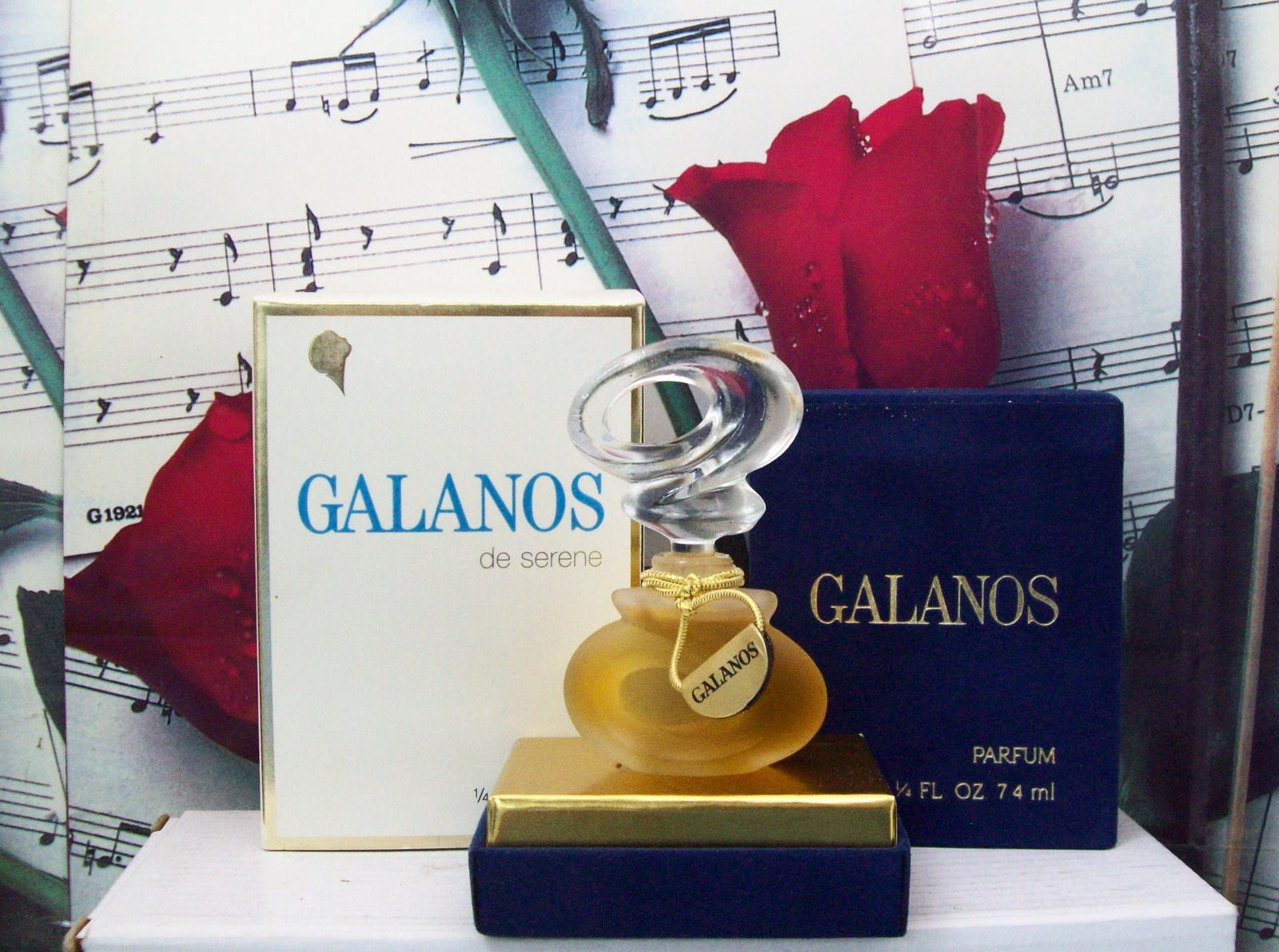 Galanos De Serene Parfum / Perfume 0.25 FL. OZ. NWB - Fragrances