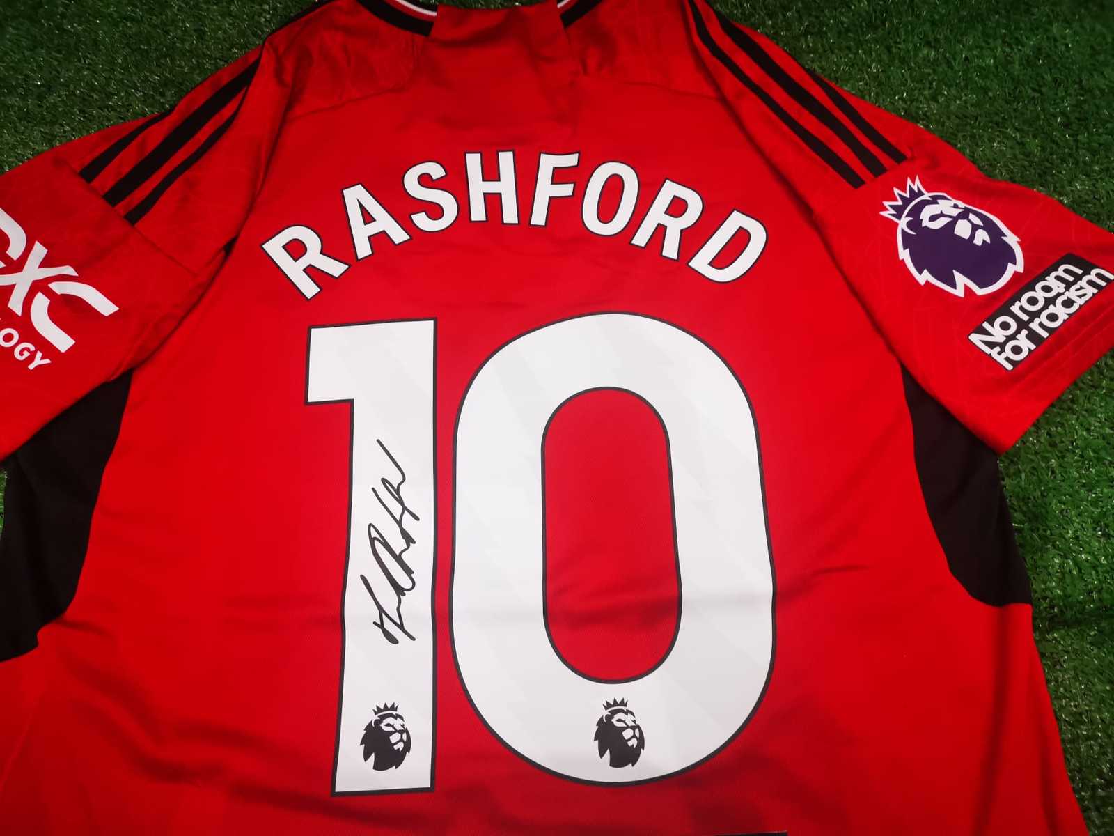Marcus Rashford SIGNED Man United Signature Jersey + COA 23/24 - Men