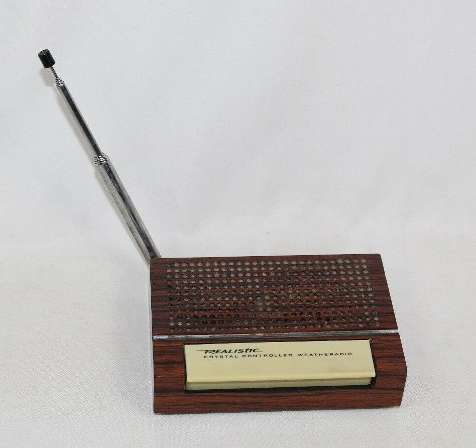 Vintage Realistic Crystal Controlled Weatheradio Weather Radio Model 12 ...
