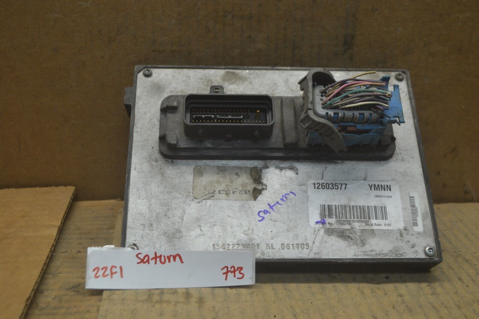05-06 Chevrolet Cobalt HHR 2.2L Engine Control Unit ECU Module 773-22F1 ...