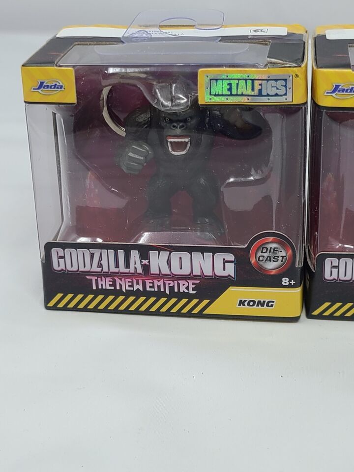 2024 JADA METALFIGS Godzilla x Kong The New Empire Key Chains Lot of 4 ...