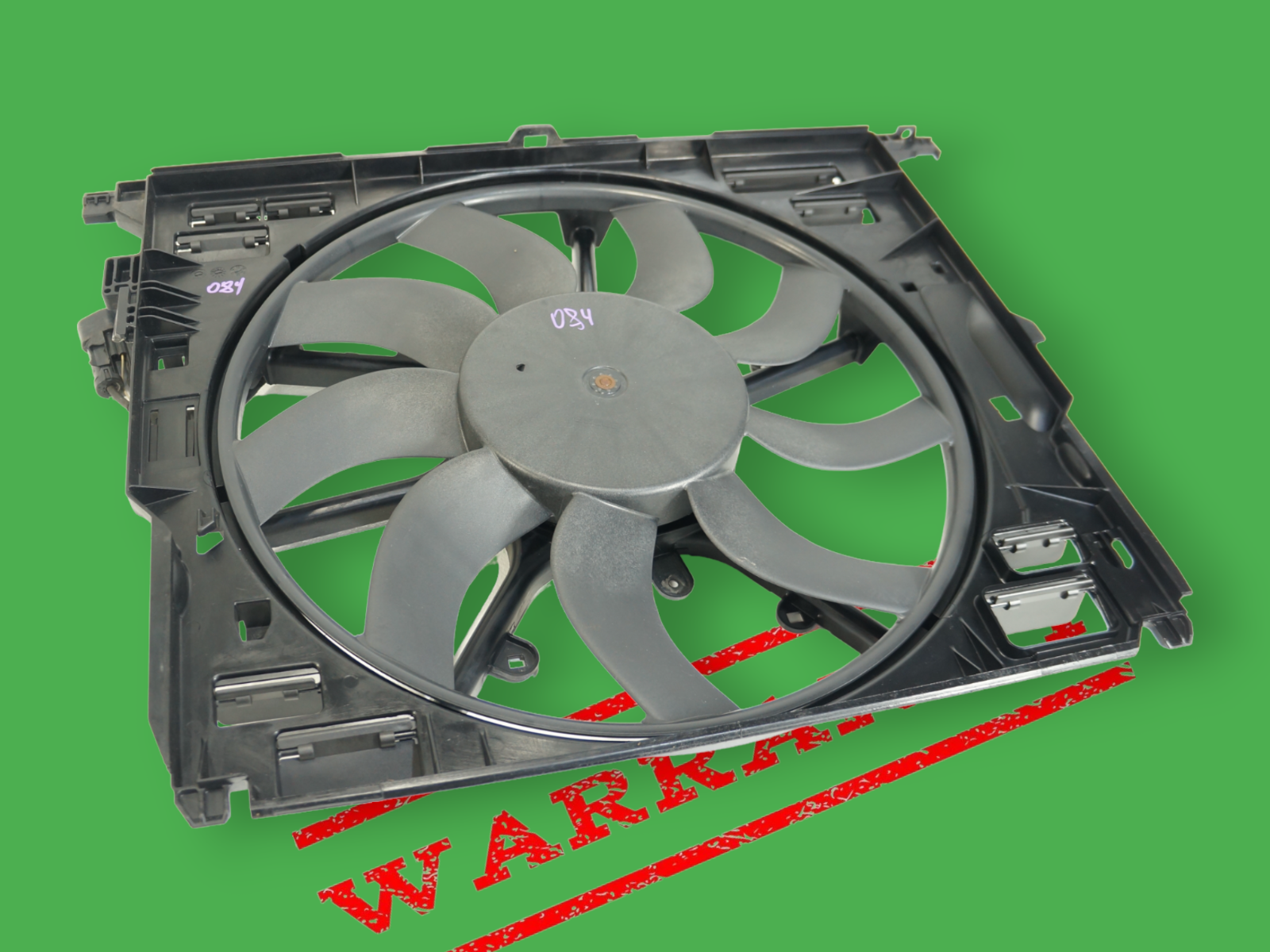 2011-2016 bmw f10 535i f10 3.0l n55 engine radiator cooling fan shroud ...