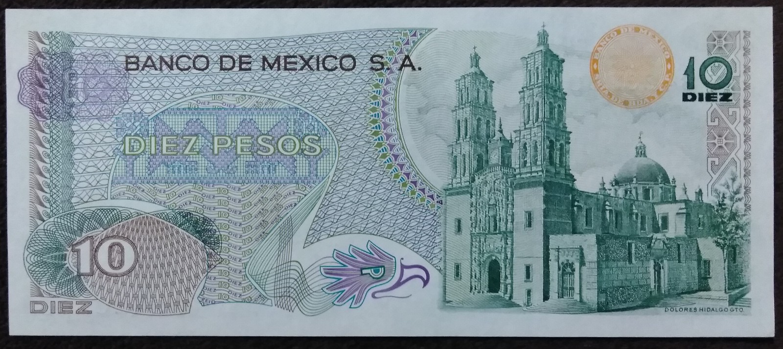 Banco de Mexico 10 Pesos Note, UNC - DVDs & Blu-ray Discs