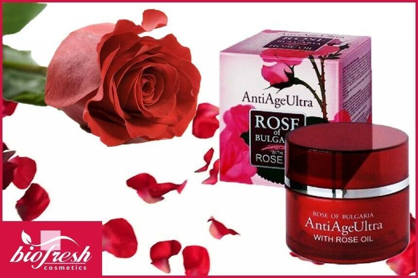 BIOFRESH ROSE OF BULGARIA Anti Age Ultra 50ml Rejuvenating face cream ...