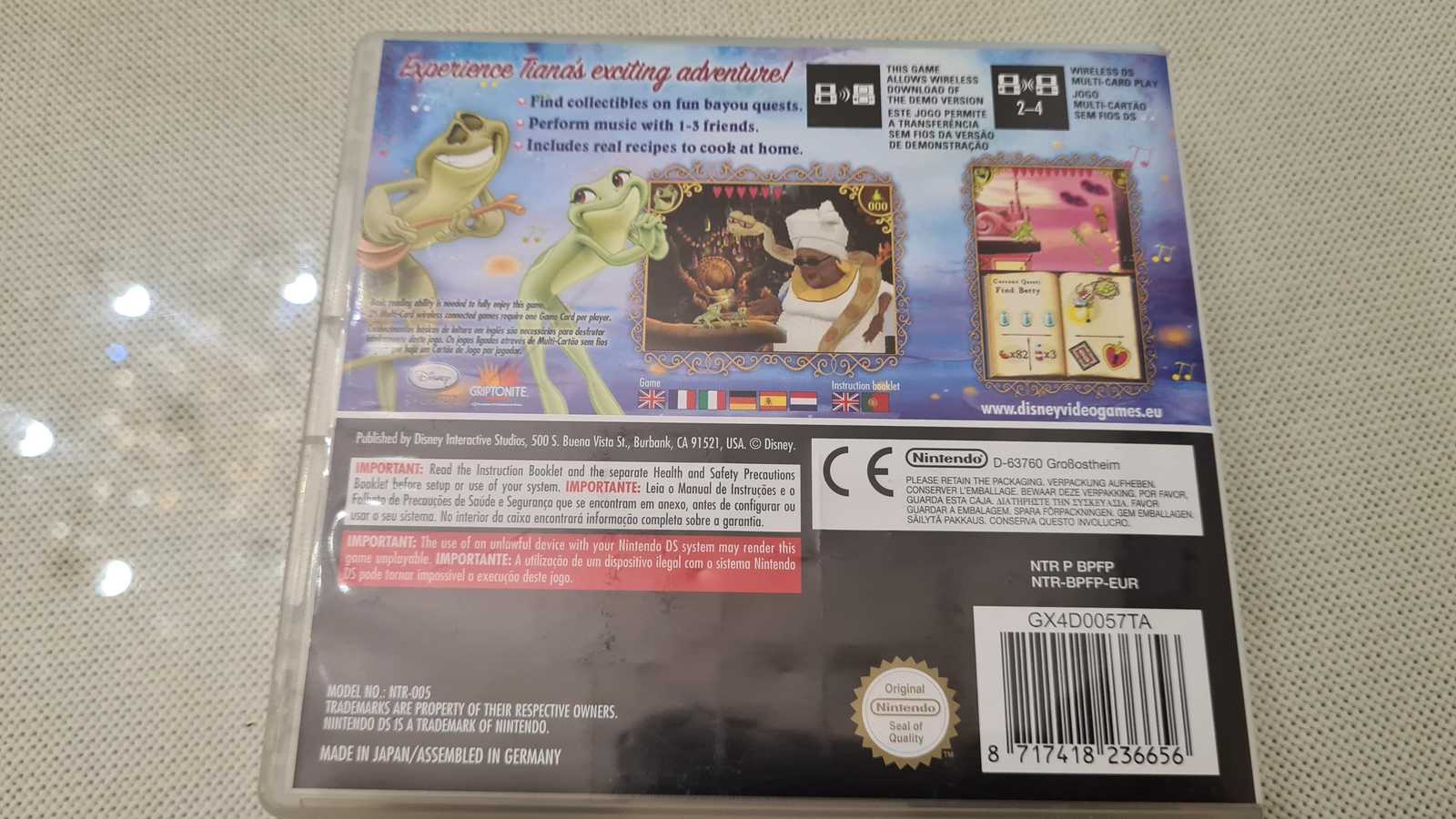 Nintendo Ds Game Disney The Princess And The and similar items