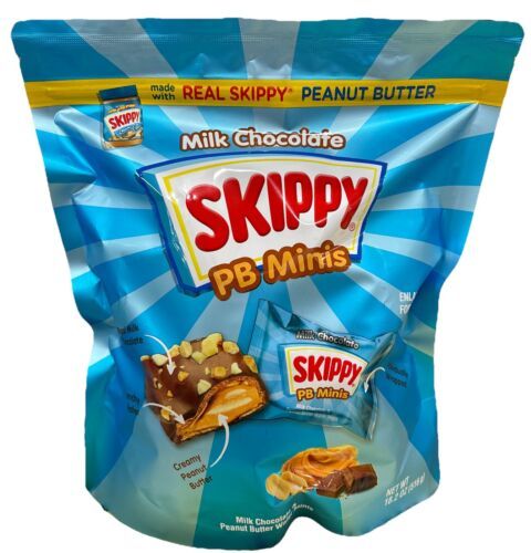 Skippy PB Wafer Minis Milk Chocolate & Peanut Butter 18.2 Oz Bag ...