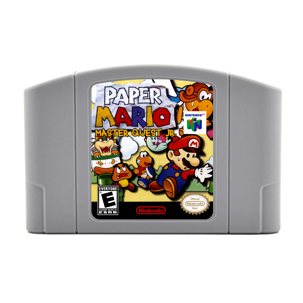 Paper mario cartridge store