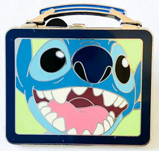 Disney Lilo & Stitch go to School Stitch Lunch Box pin - Lilo & Stitch